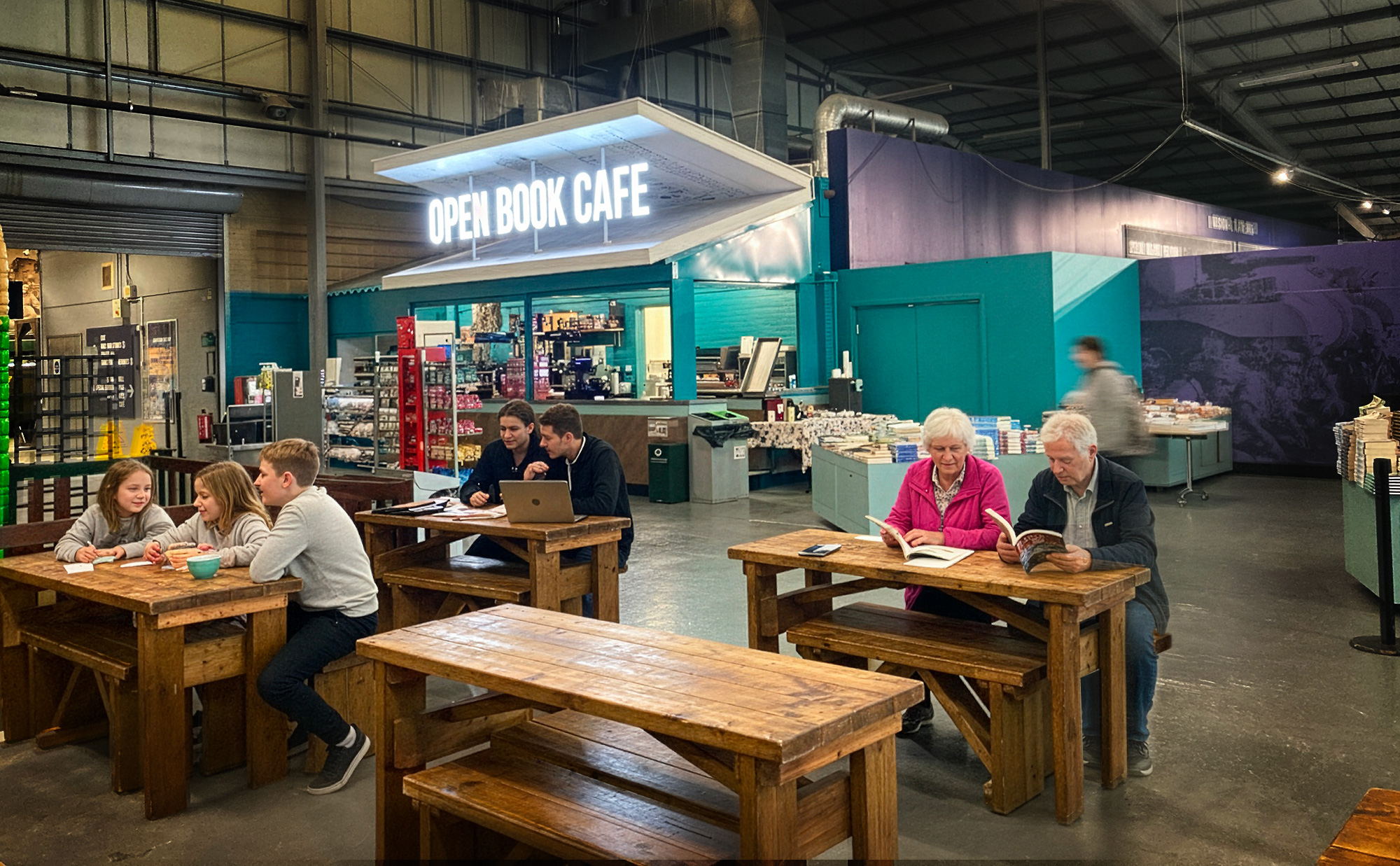 Open Book Café – The Tank Museum - Inspiring Heritage